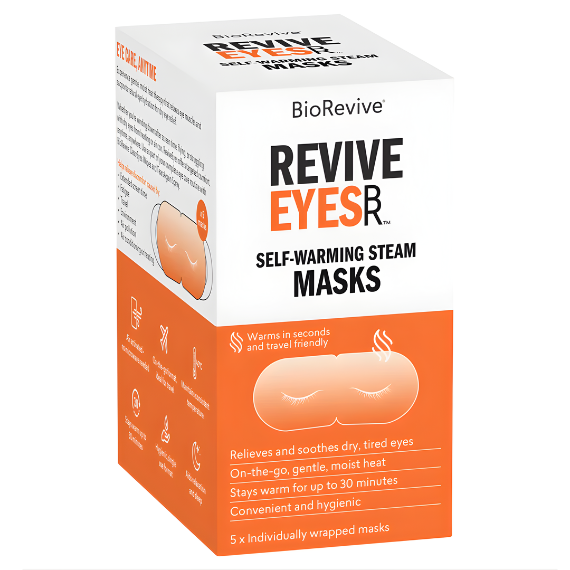 Bio Revive Self-Warming Steam Masks – Glaucoma Australia