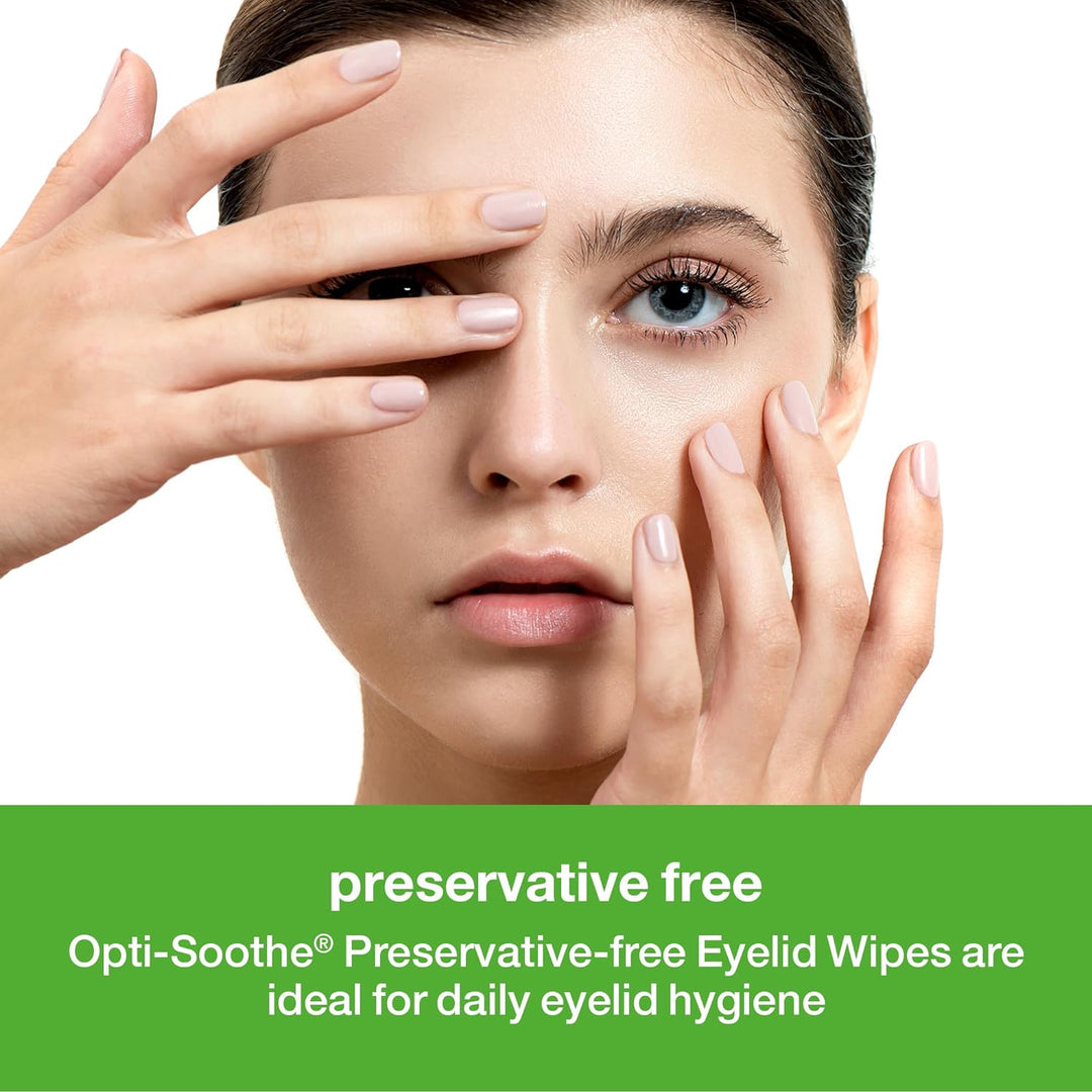 Opti-Soothe Preservative-free Eyelid Wipes (30 pack) – Glaucoma Australia
