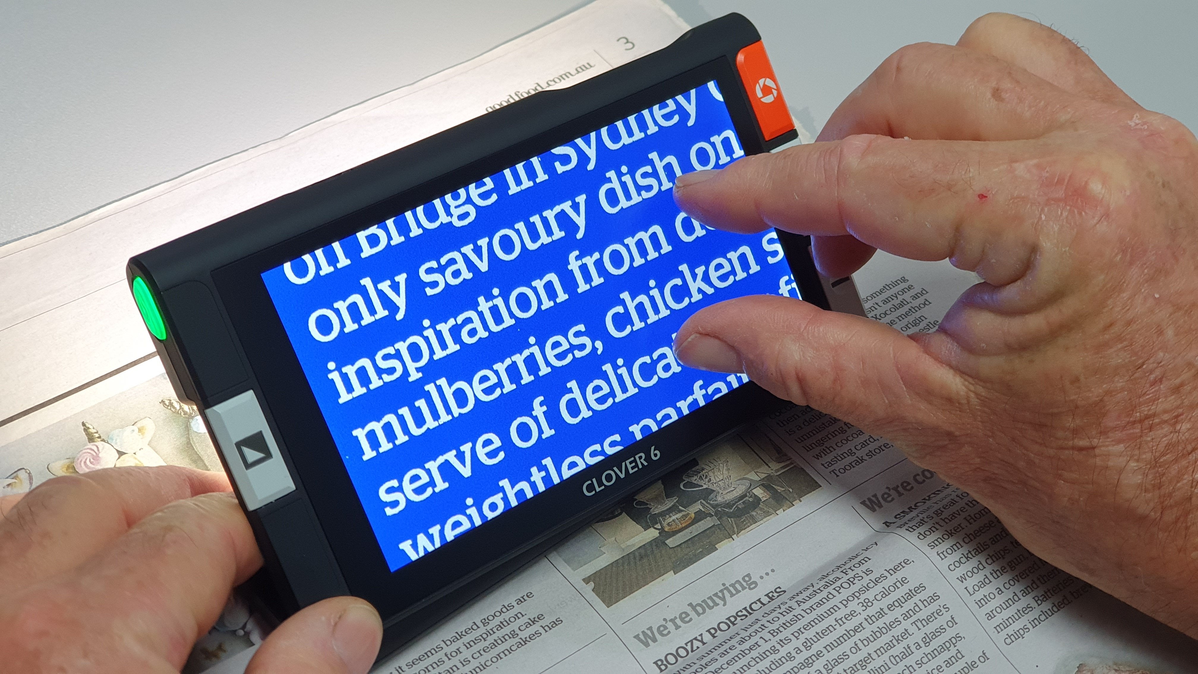 Clover 6 HD pocket sized magnifier – Glaucoma Australia